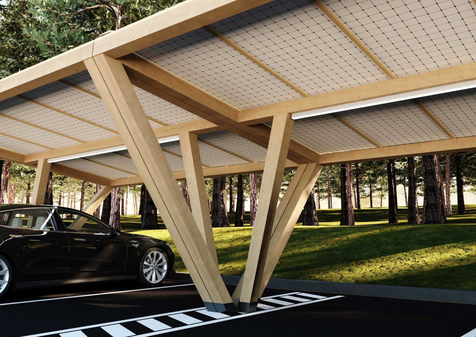 Solar Parking | Universal Kraft – Renewable Energy Solutions
